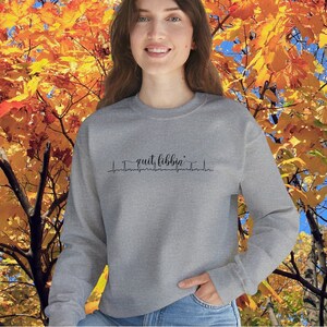 Quit Fibbin CVICU Nurse Sweatshirt Cardiac Nurse Fall Sweater Cardiac ...