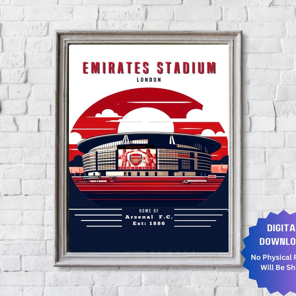 Emirates Stadium - Etsy