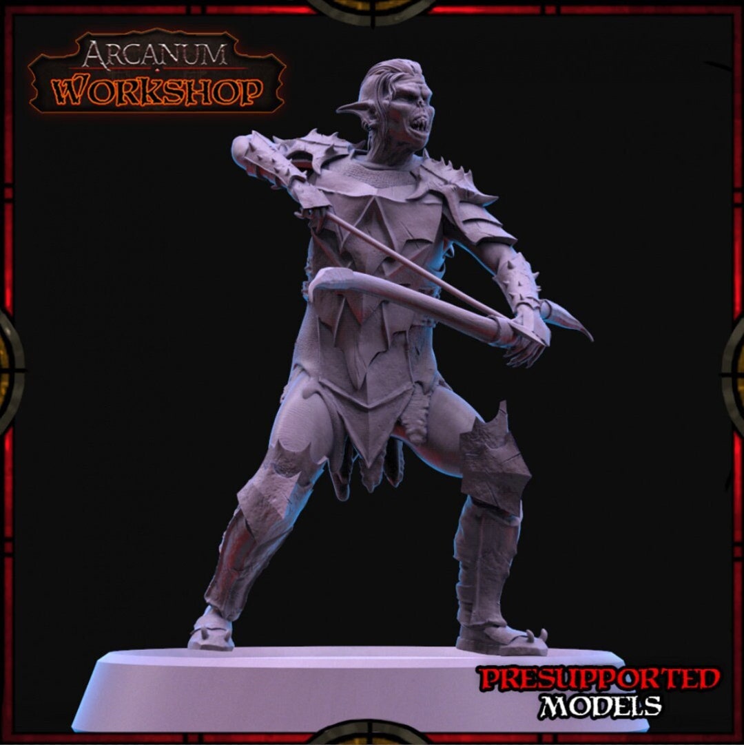 Orc Archers 3 Poses Arcanum Workshop - Etsy