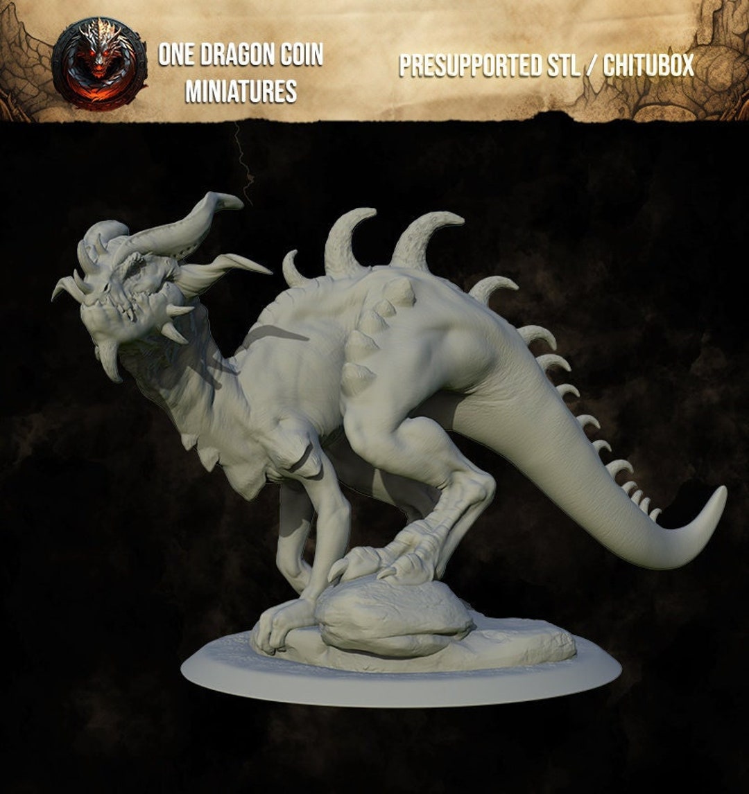Earthspike Drake Onedragoncoinminiatures - Etsy