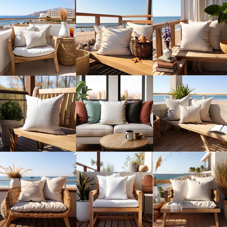 Pillow Mockup Mega Bundle (60), PSD & Canva, Fabric Pattern - Etsy