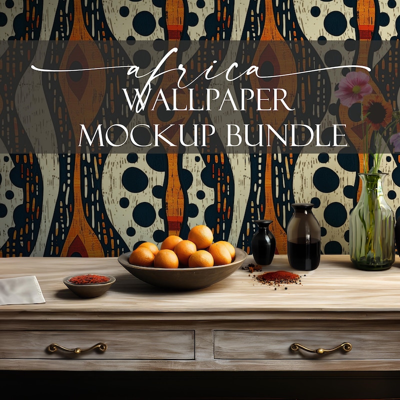 African Wallpaper - Etsy