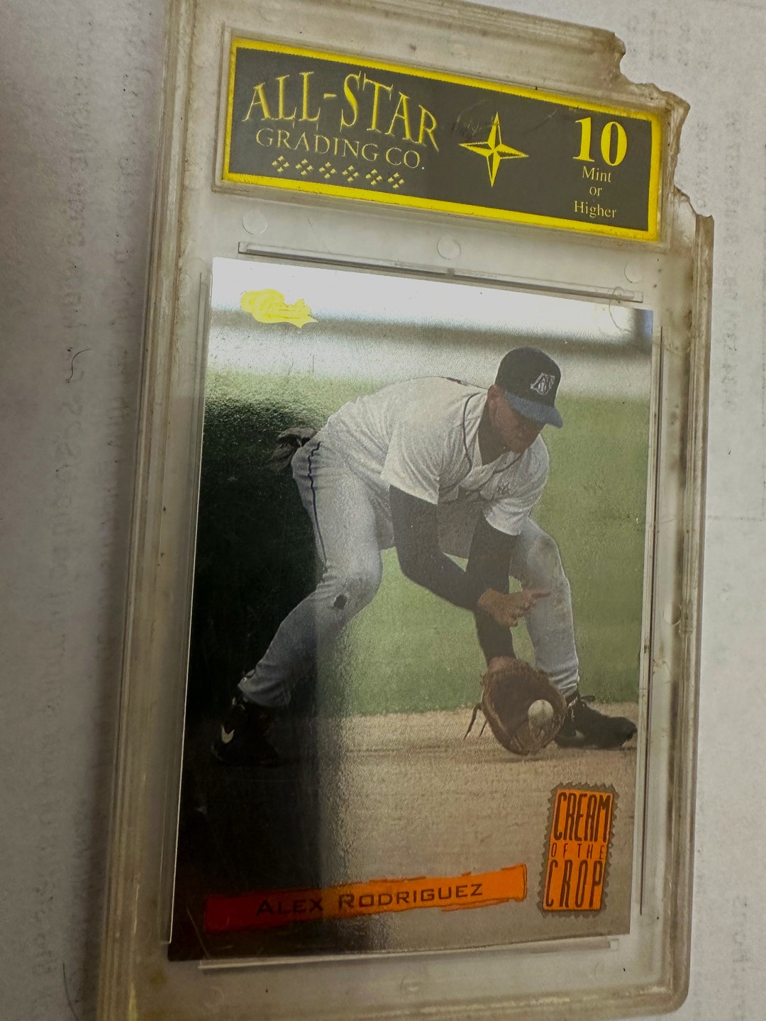 Very RARE A-rod Baseball Card Mint 10 or Higher Graded Cream of the ...