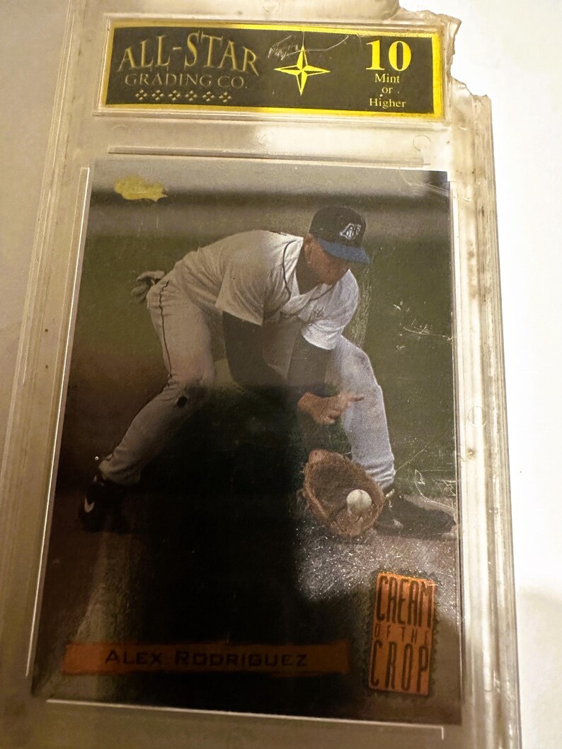 Alex Rodriguez All-star Graded Card (10) Cream of the Crop - Etsy