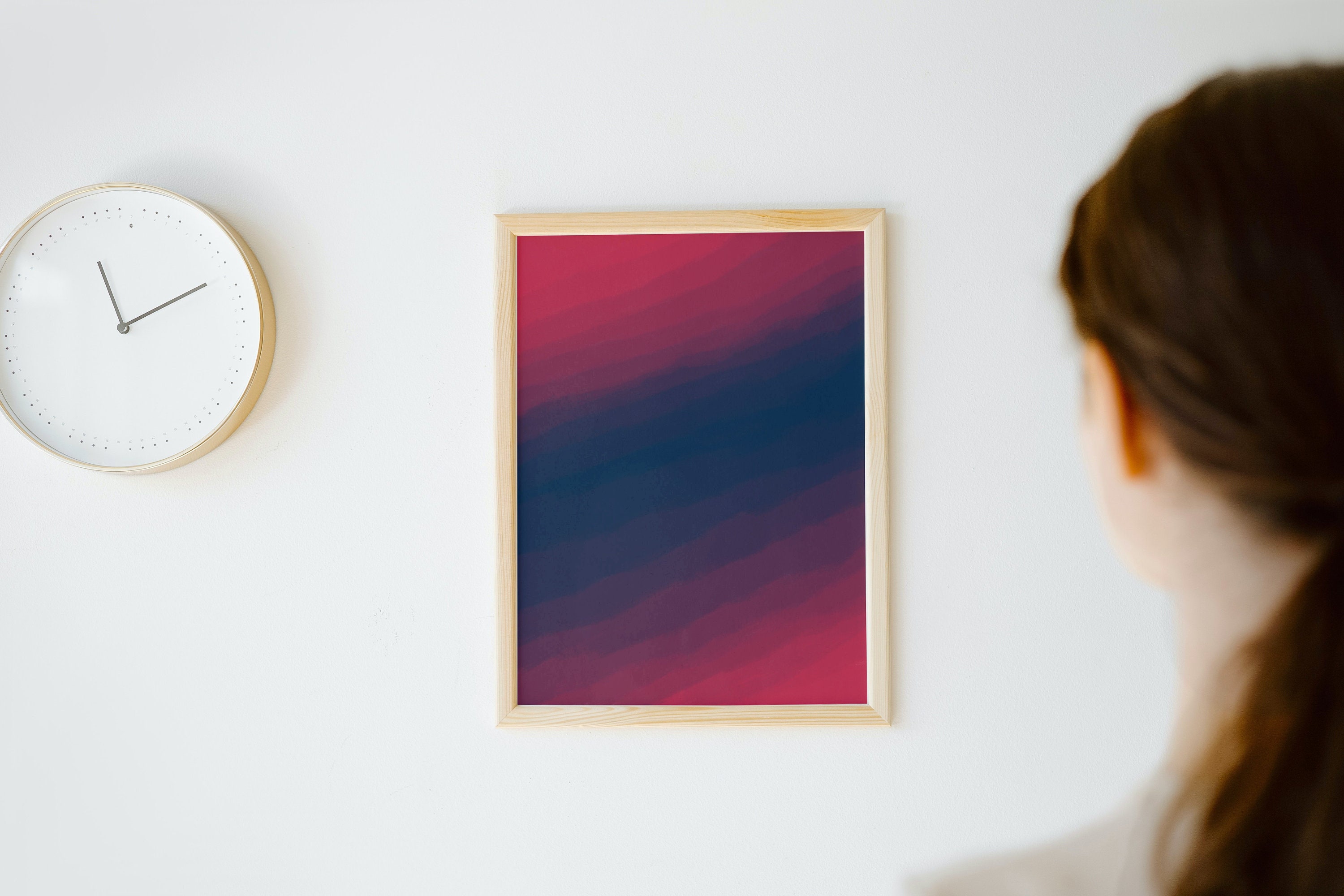 Viva Magenta Printable Wall Art Digital Download Color of the Year 2023 ...