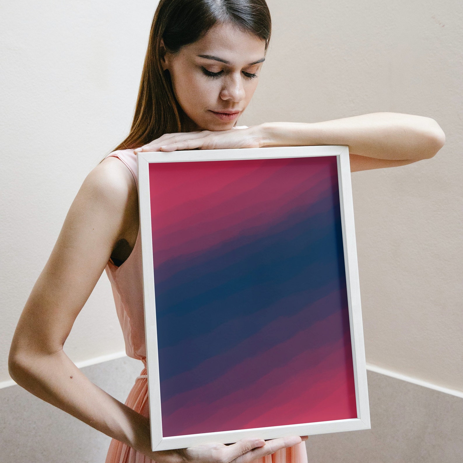Viva Magenta Printable Wall Art Digital Download Color of the Year 2023 ...