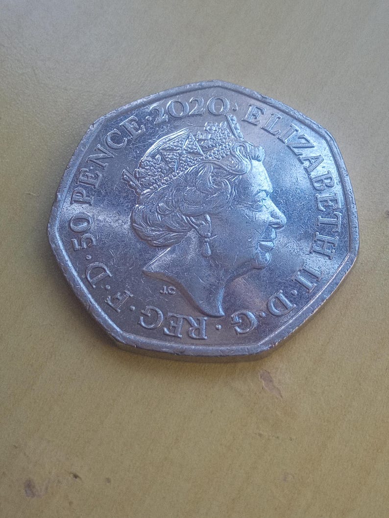 Rare Brexit 50p, Collectable Coin, Limited Edition, Peace Prosperity ...