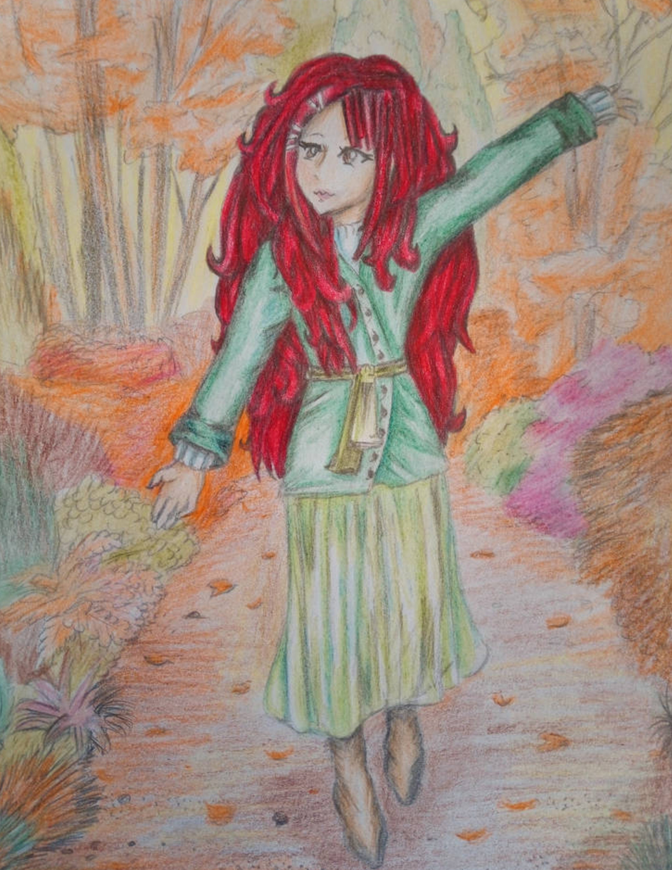 Custom Anime Character Hand Drawn A5 Art - Etsy