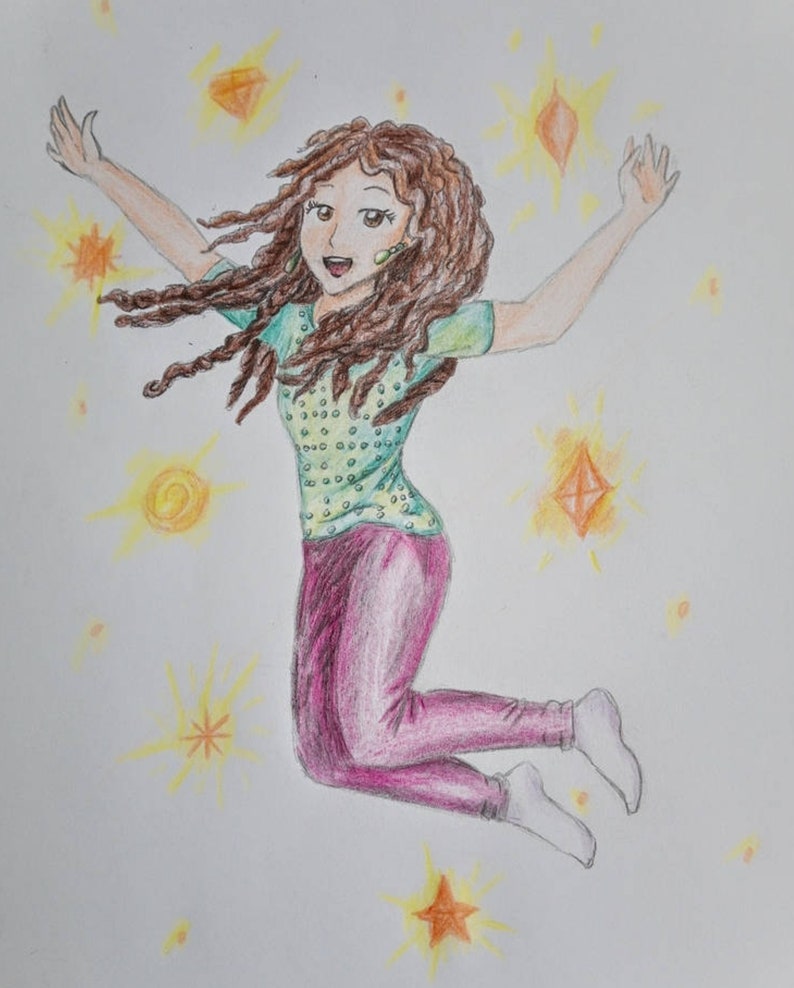 Custom Anime Character Hand Drawn A5 Art - Etsy