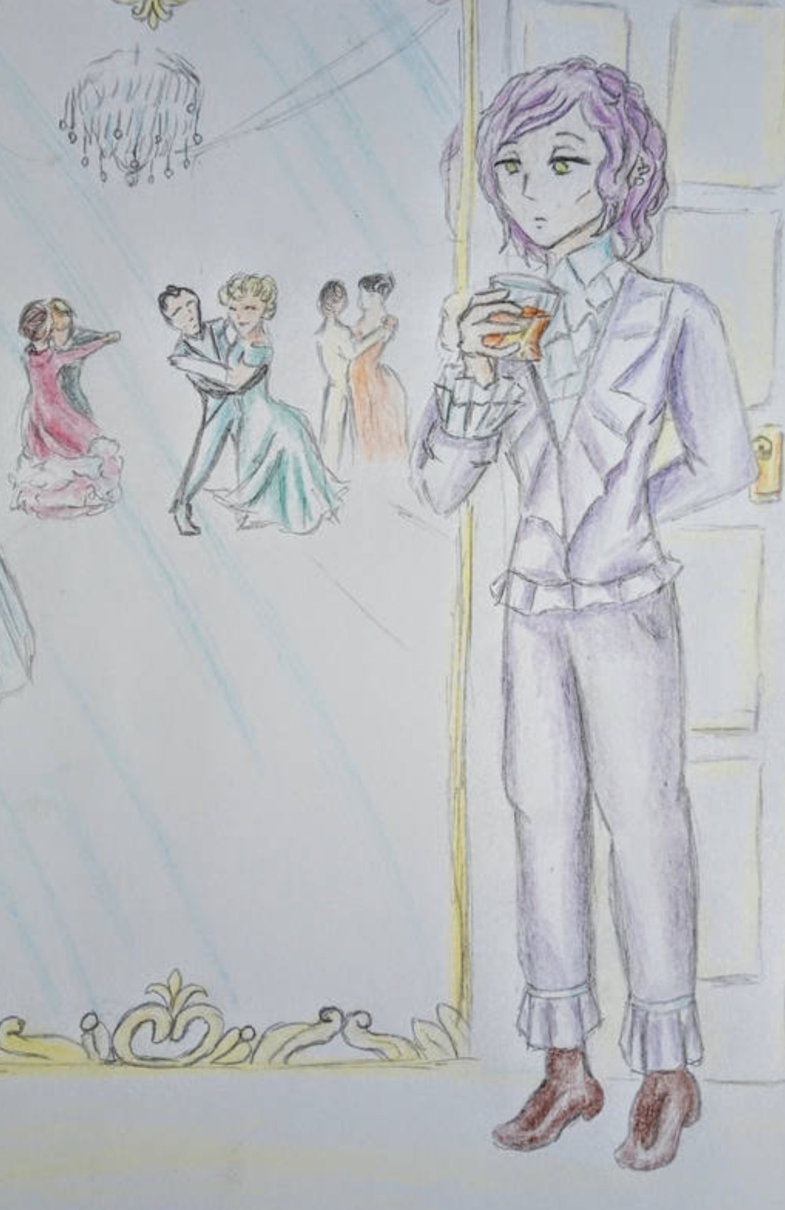 Custom Anime Character Hand Drawn A5 Art - Etsy