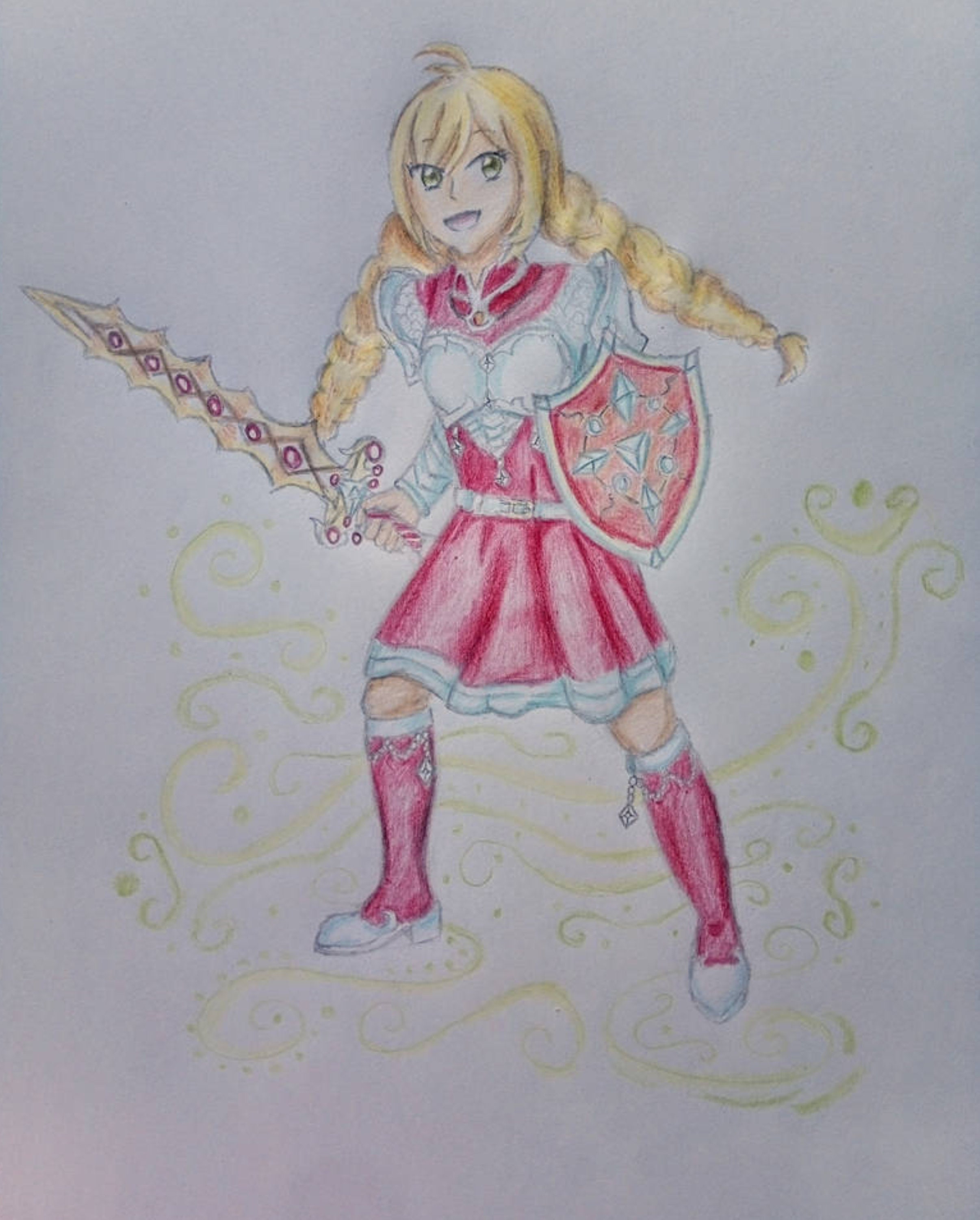 Custom Anime Character Hand Drawn A5 Art - Etsy