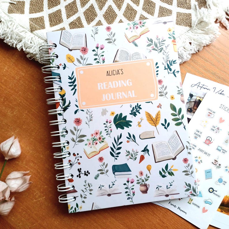 Reading Journal, Book Review Journal, Reading Tracker, Reading ...