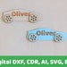 Car With Name, Busy Board Part Element Detail File for Laser Cut ...