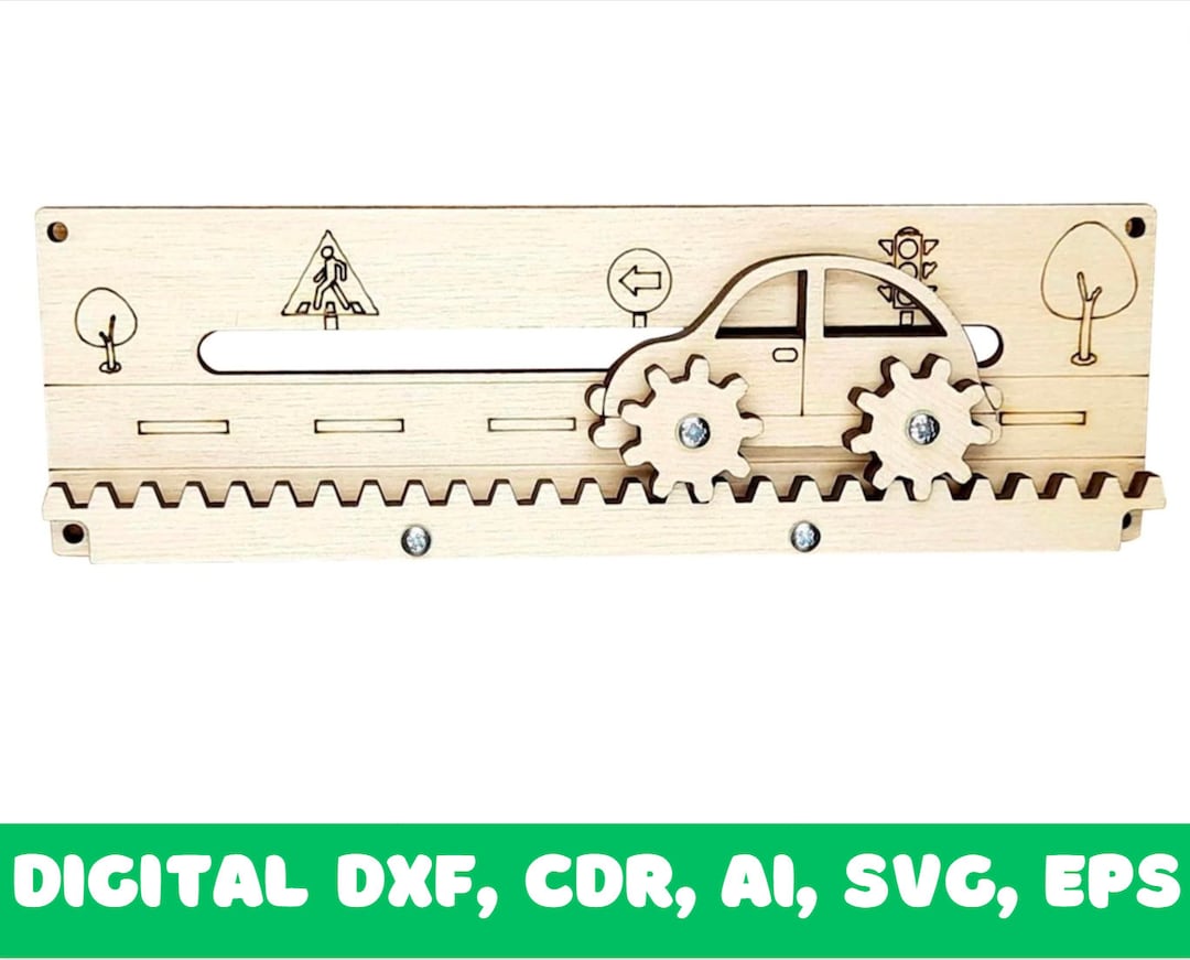 Car Vehicle Moving Wheels Gears, Busy Board Part Element Detail File ...