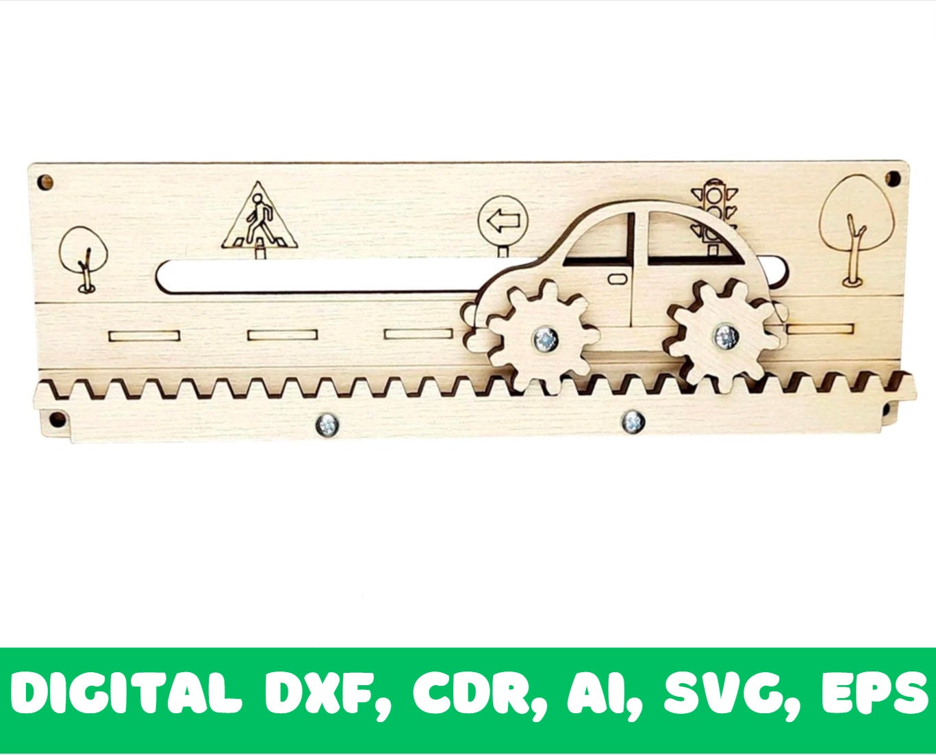 Car Vehicle Moving Wheels Gears, Busy Board Part Element Detail File ...