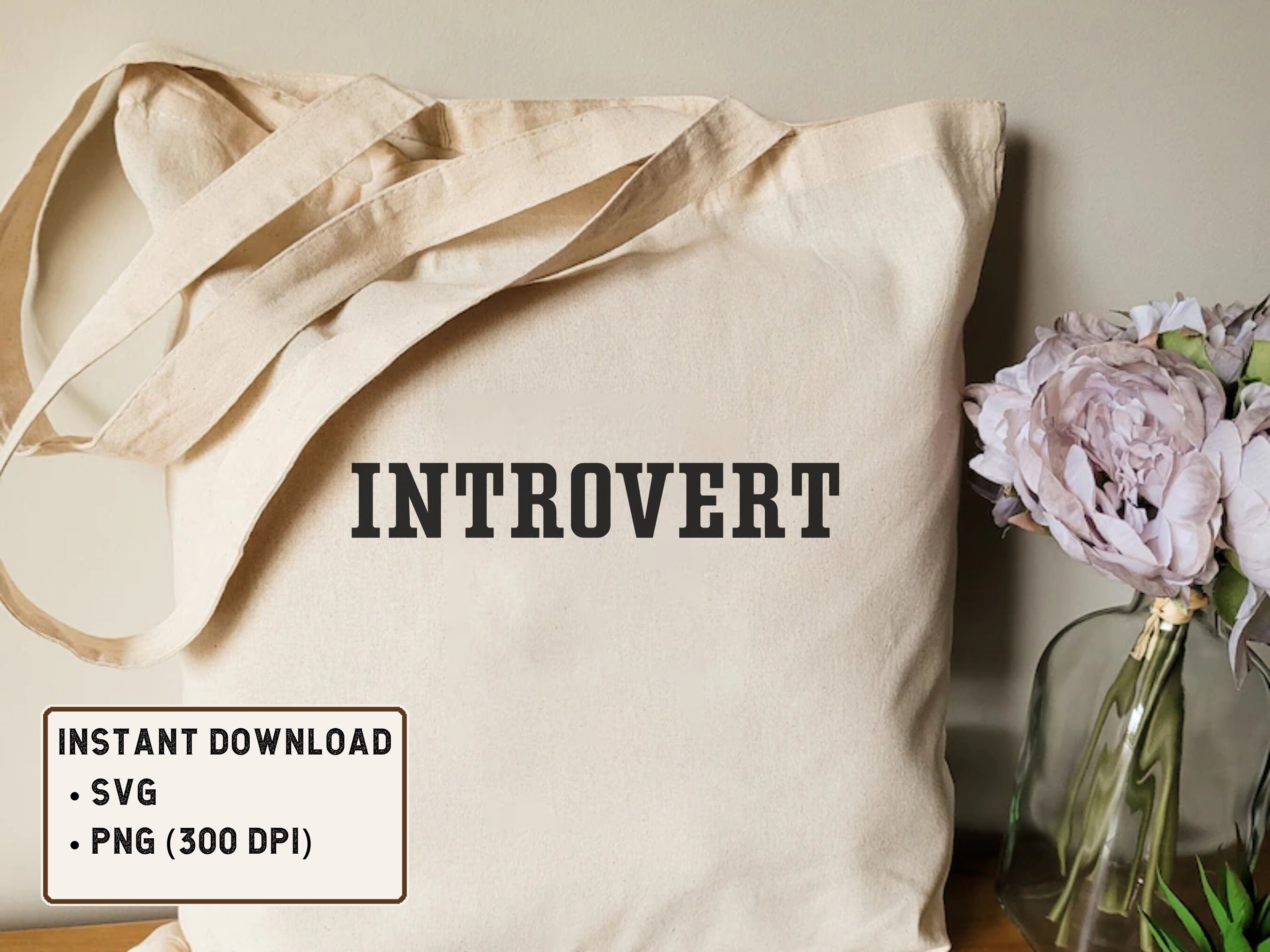 Minimalist SVG Introvert Minimal Svg Design Print on Demand Tshirt Svg Black and White Png ...