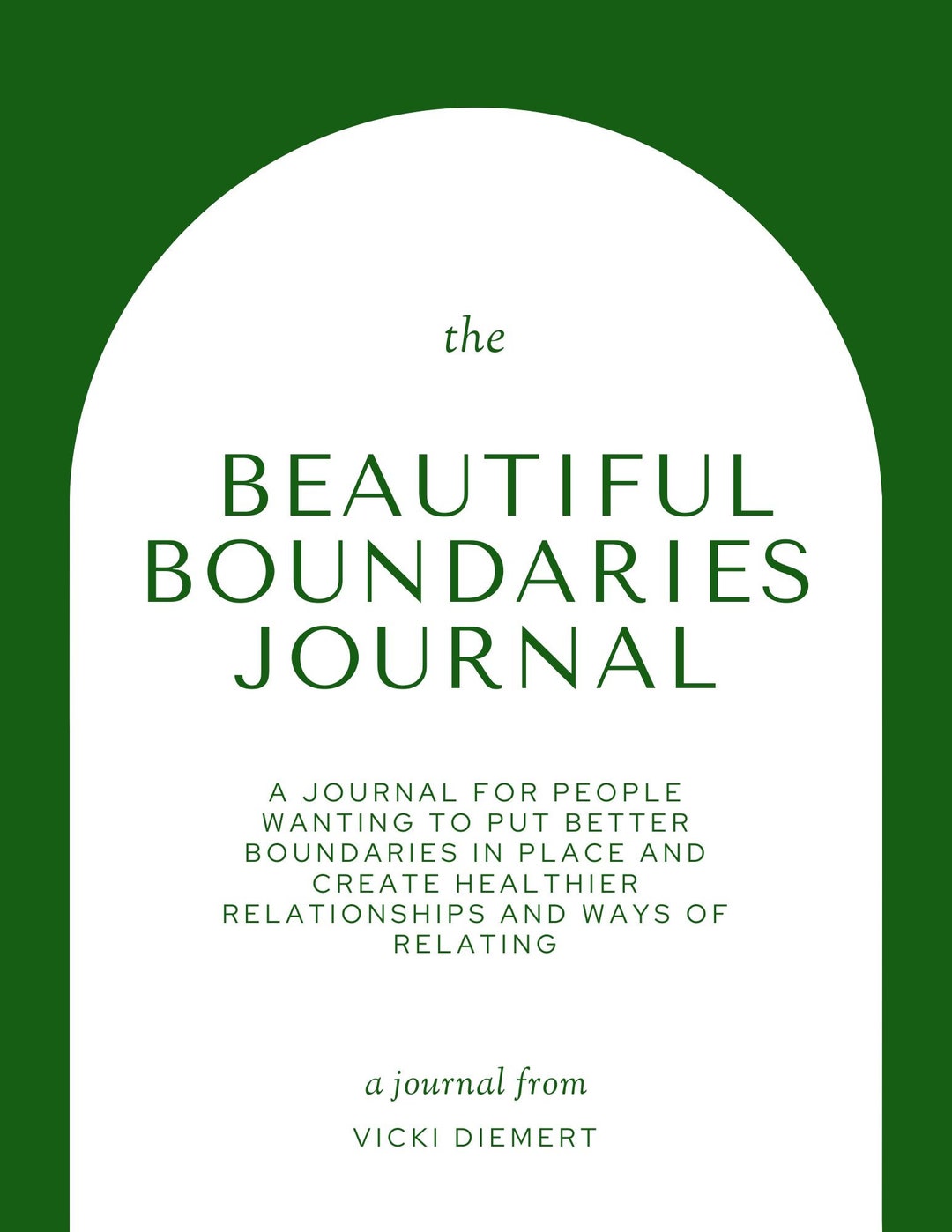 Journal About Boundaries: What Are They? What Needs Protecting in My ...