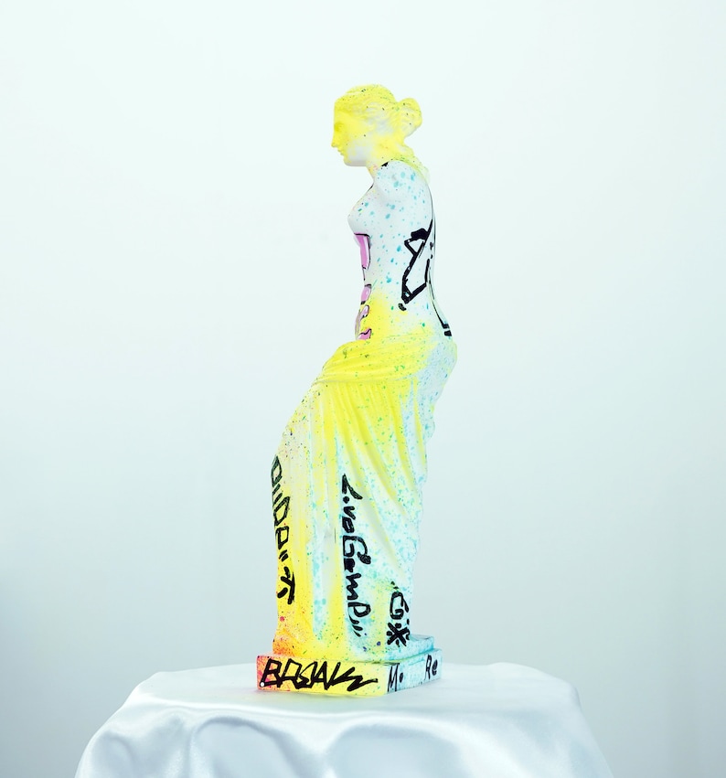 Venus De Milo Street Art Sculpture Aphrodite Goddess Gift for Her Gift ...