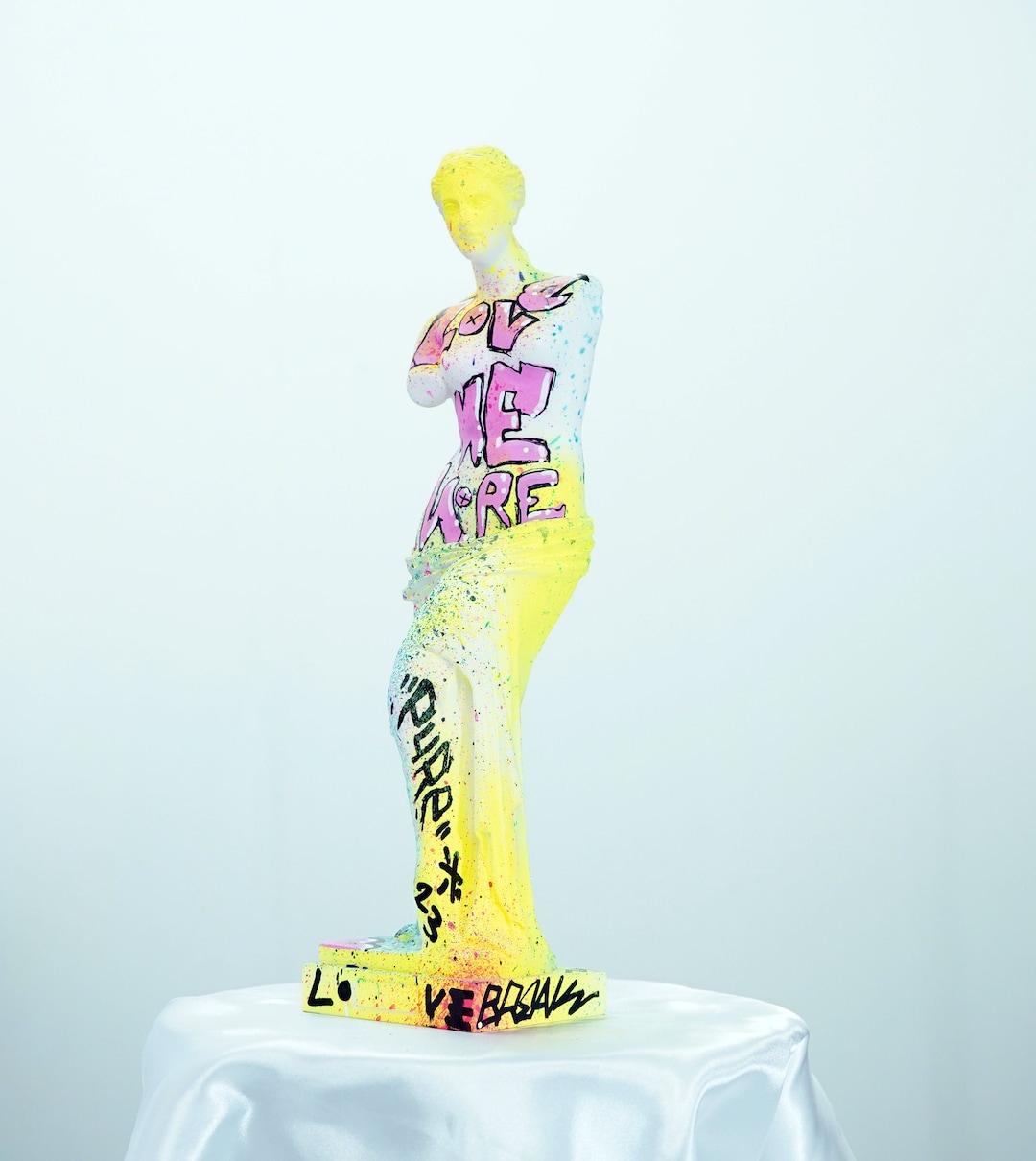 Venus De Milo Street Art Sculpture Contemporary Original Art Home Decor ...