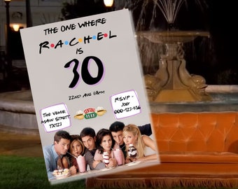 90s Sitcom Invitation - Etsy