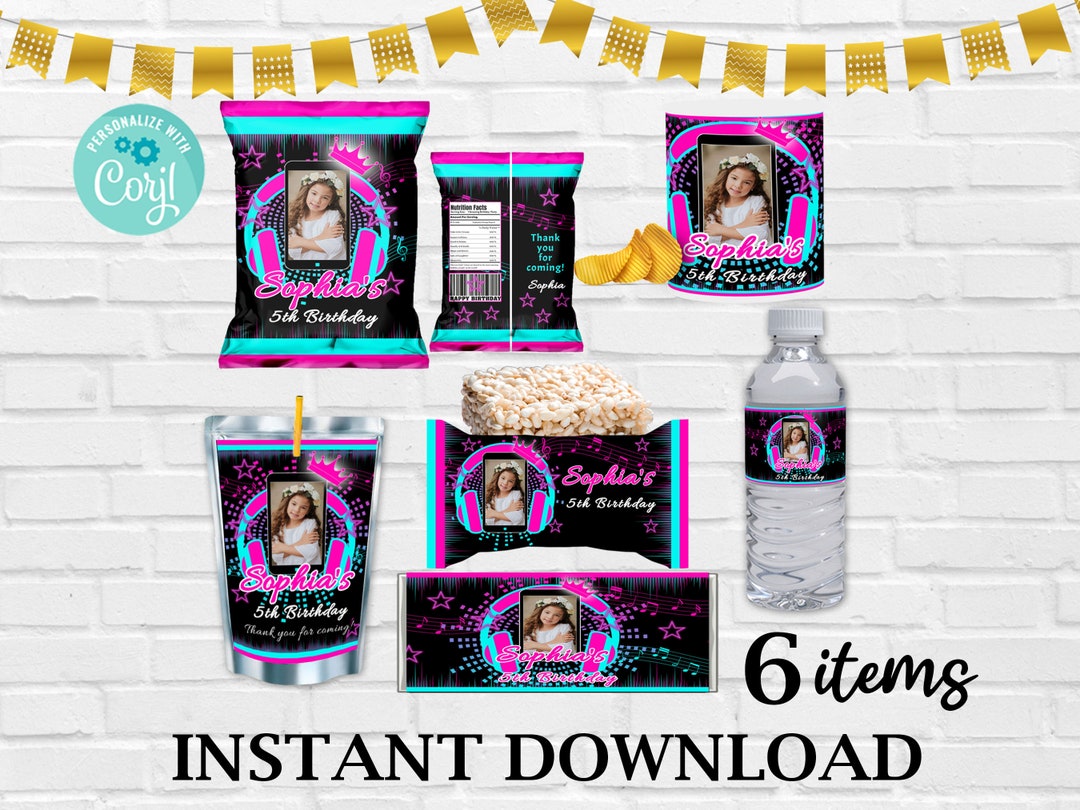 Tiktok Inspired Bundle, Tiktok Bundle Set, Editable Tiktok Inspired 6 ...
