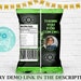 Video Game Chip Bag, Editable Gamer Chip Bag, Gamer Birthday Party ...