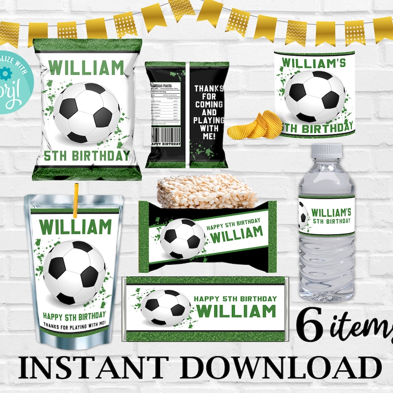Soccer Party - Etsy