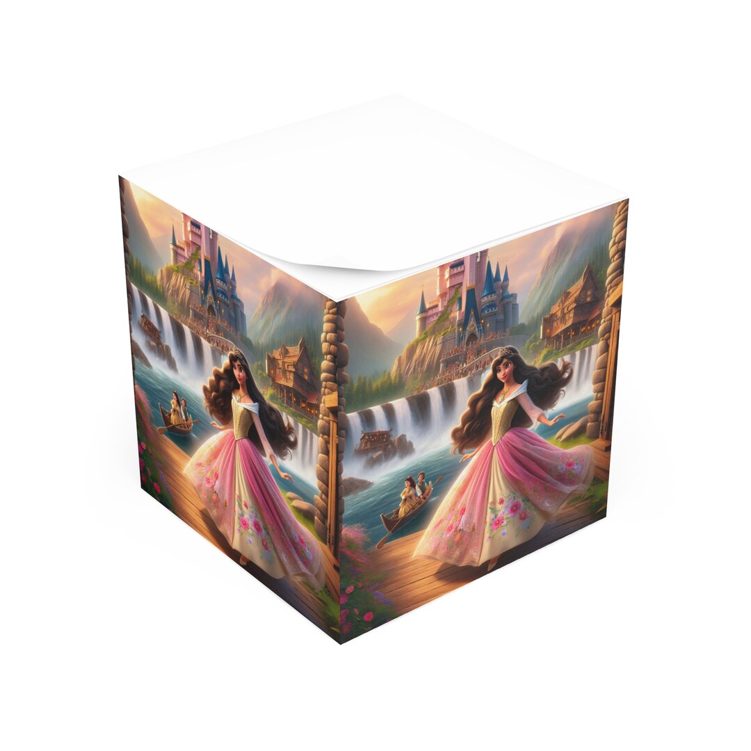 Princess Castle Fairy Tale Note Cube Office Decor, Desk, Home Decor ...