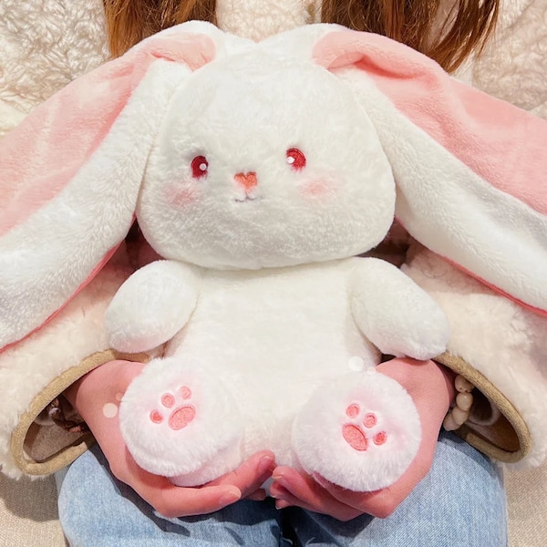 Kawaii Bunny Plush Etsy