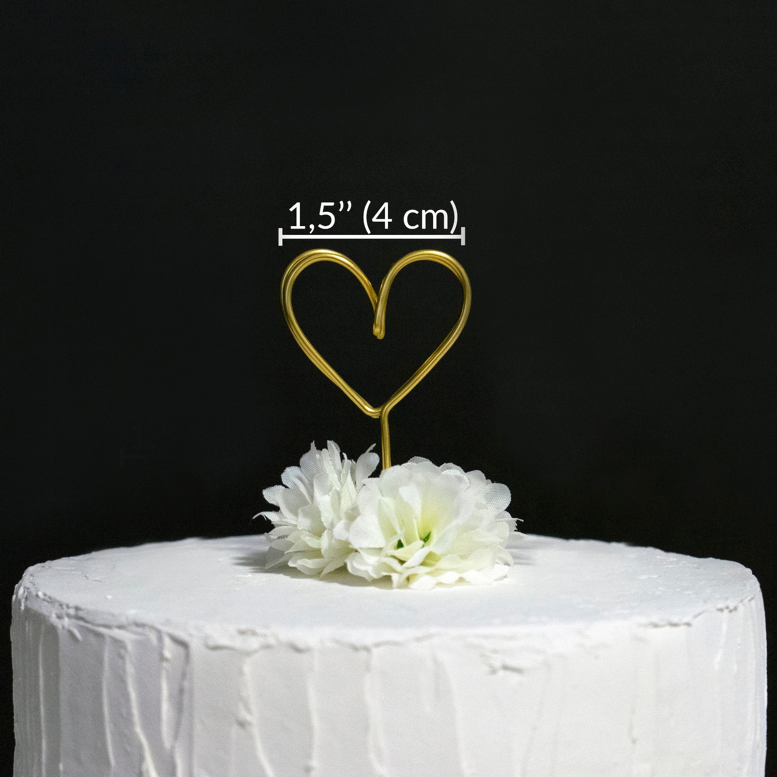 Photo Holder Wedding Anniversary Cake Topper Wire Topper - Etsy