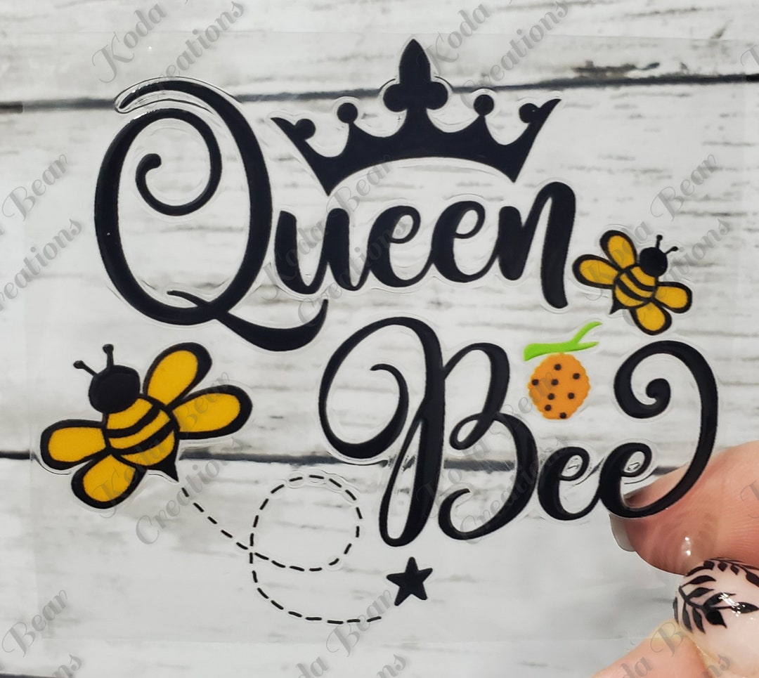 Queen Bee UV DTF Decal - Etsy