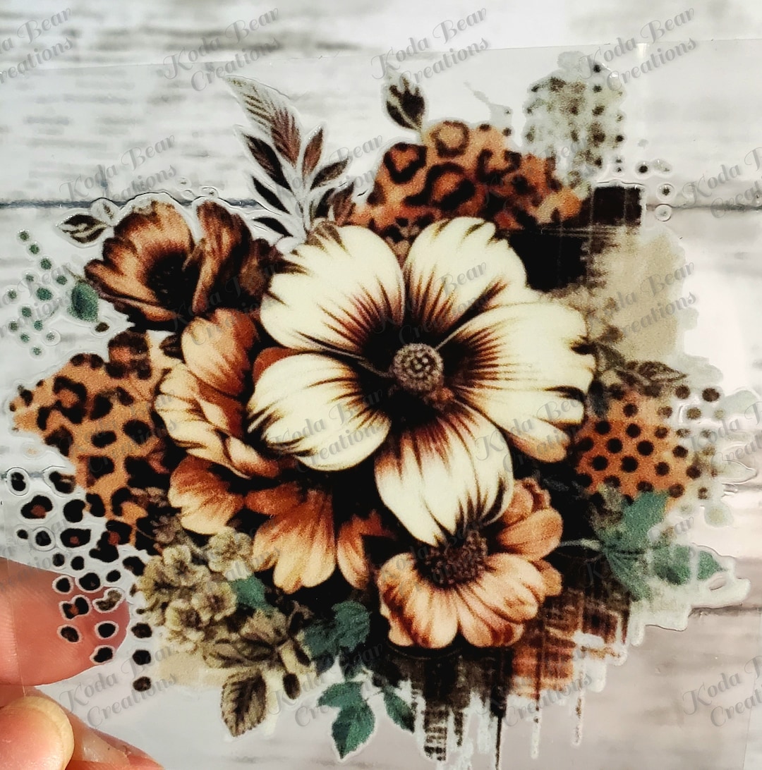 Leopard Print Flower - Etsy