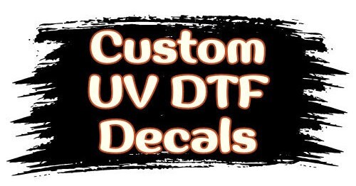 Custom UV DTF Decals - Etsy