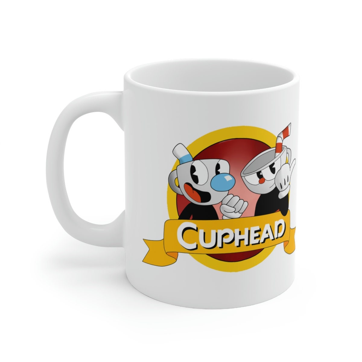 Cuphead Mug Cuphead Gift Video Game Mug Gaming Gift Gaming Mug Gamer ...