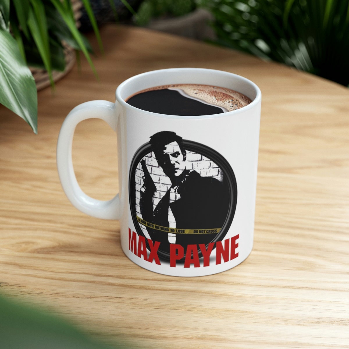 Max Payne Mug Max Payne Gift Video Game Mug Gaming Gift Gaming Mug ...