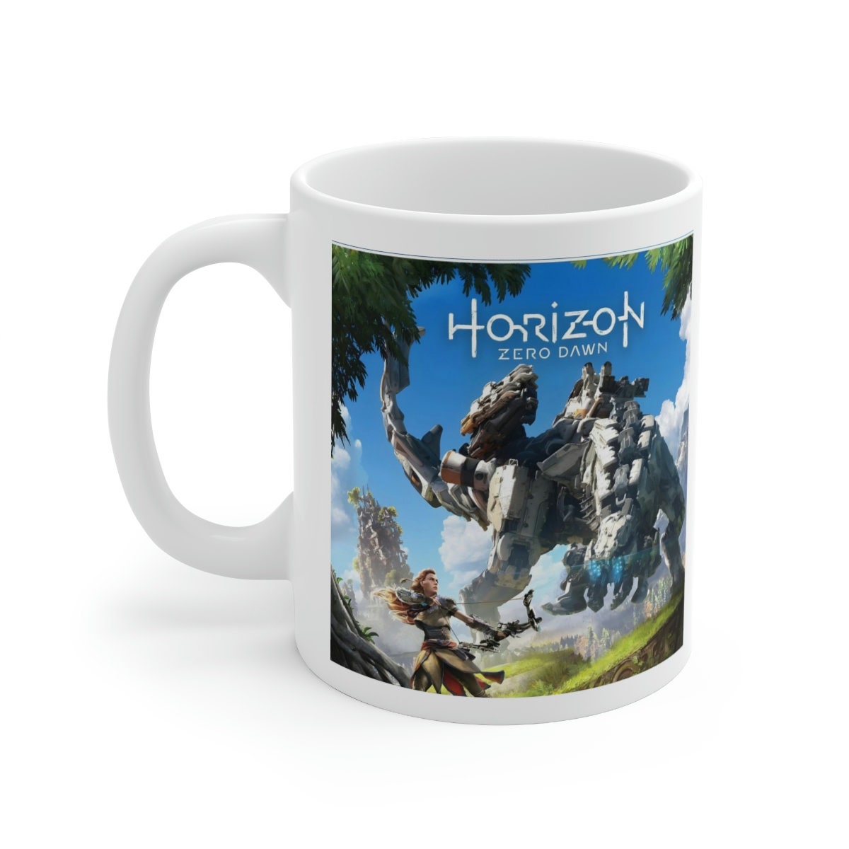 Horizon Zero Dawn Mug Horizon Zero Dawn Gift Video Game Mug Gaming Gift ...