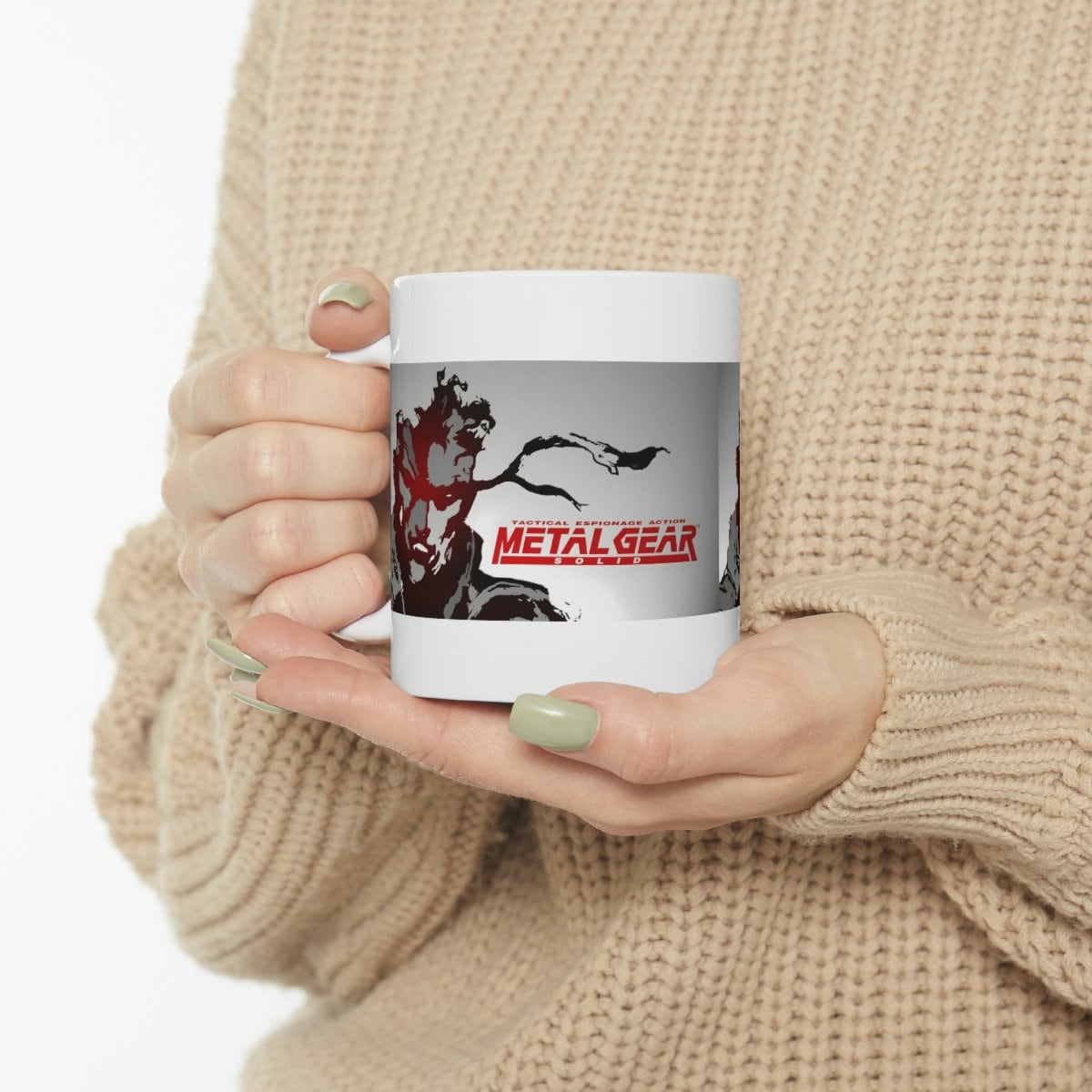 Metal Gear Solid Mug | Metal Gear Solid Gift | Video Game Mug | Gaming ...