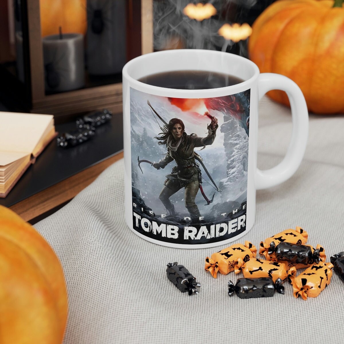 Rise of the Tomb Raider Mug Tomb Raider Gift Video Game Mug Gaming Gift ...