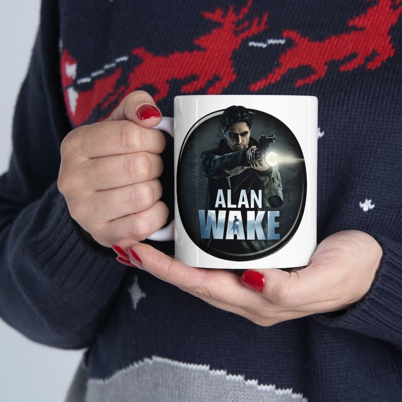 Alan Wake Mug | Alan Wake Gift | Video Game Mug | Gaming Gift | Gaming ...