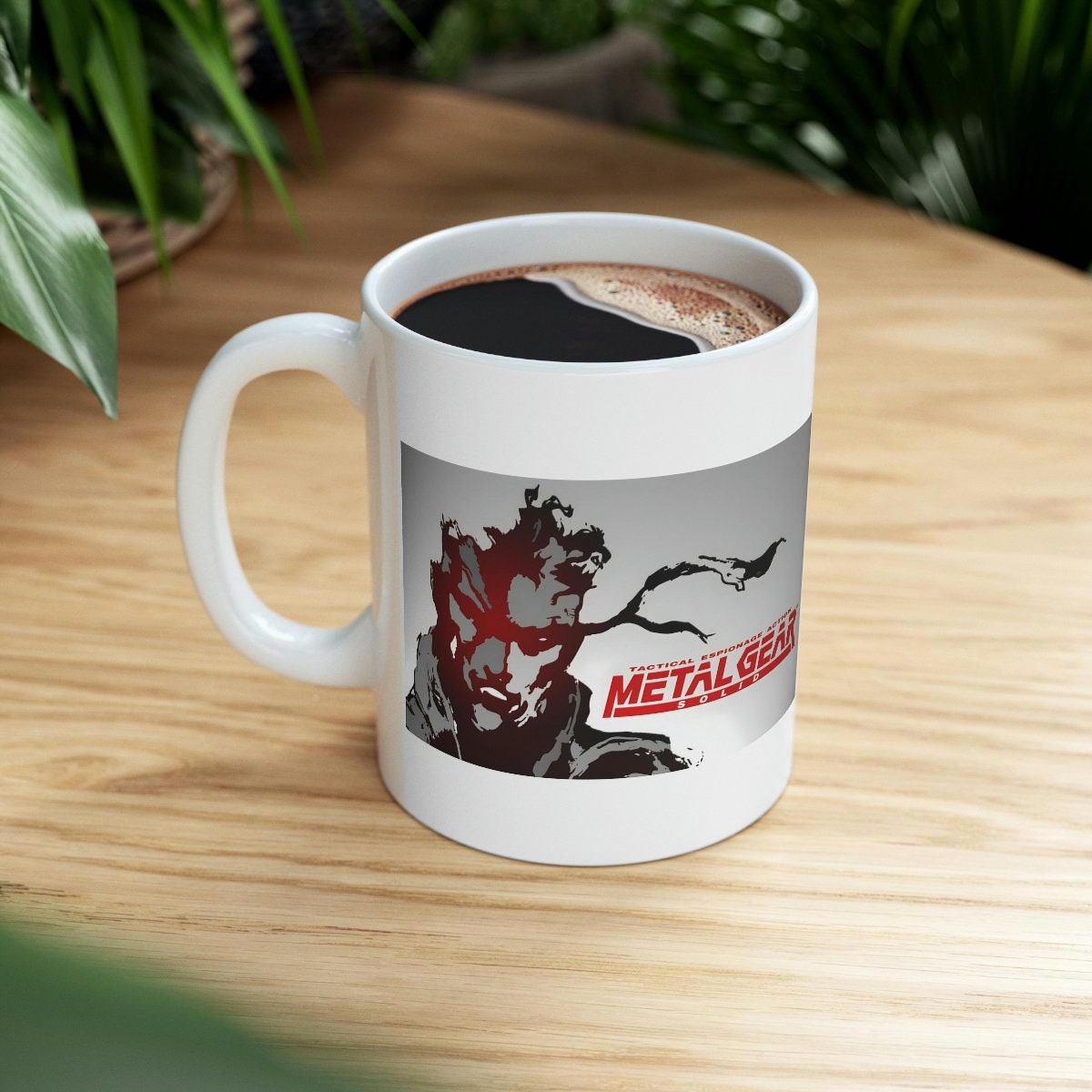 Metal Gear Solid Mug | Metal Gear Solid Gift | Video Game Mug | Gaming ...