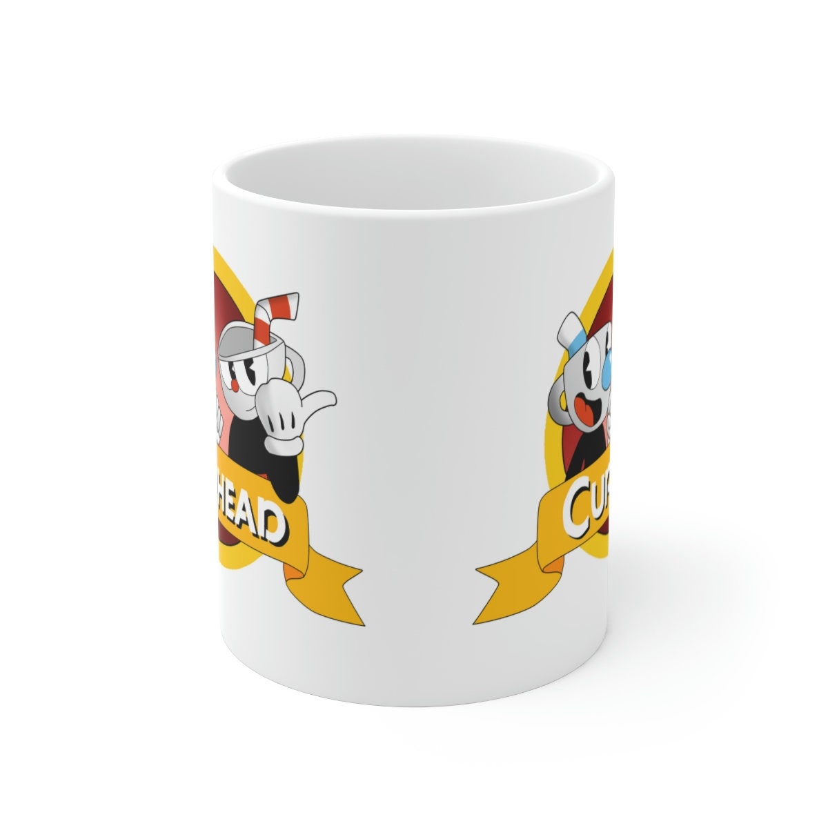 Cuphead Mug Cuphead Gift Video Game Mug Gaming Gift Gaming Mug Gamer ...