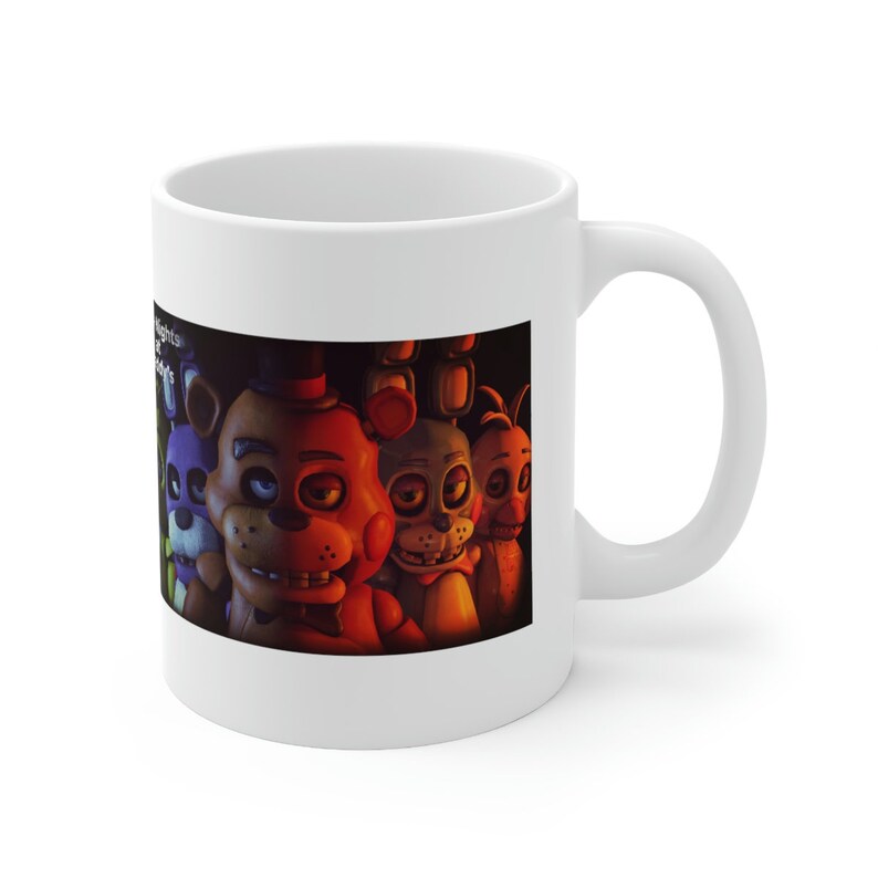 Five Nights at Freddys Mug | Five Nights Gift | Video Game Mug | Gaming ...