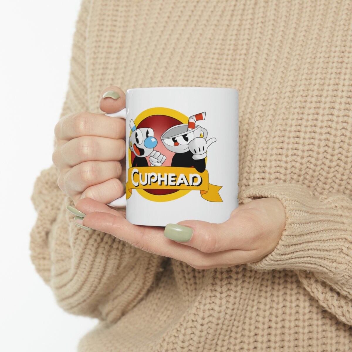 Cuphead Mug Cuphead Gift Video Game Mug Gaming Gift Gaming Mug Gamer ...