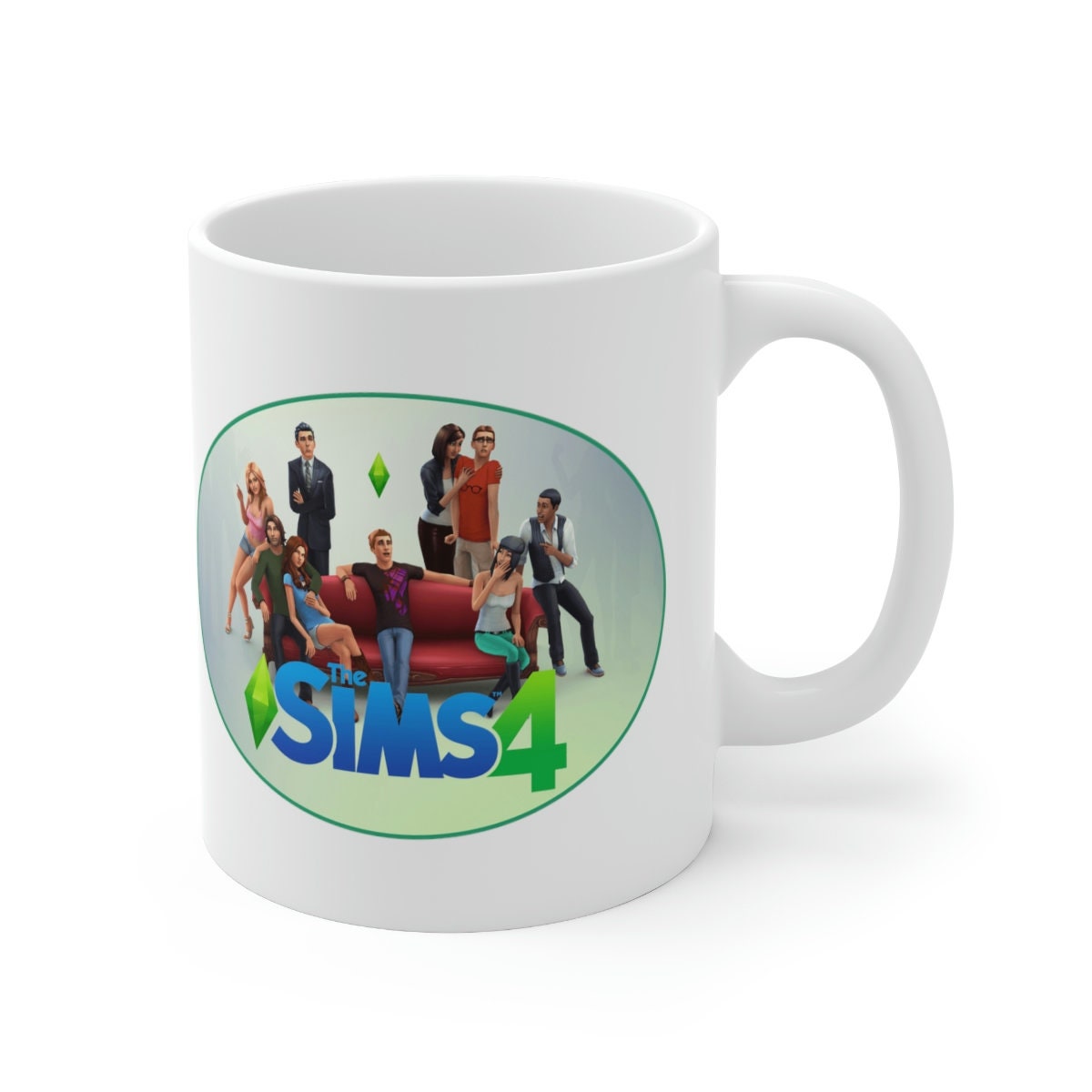 The Sims 4 Mug the Sims Gift Video Game Mug Gaming Gift Gaming Mug ...