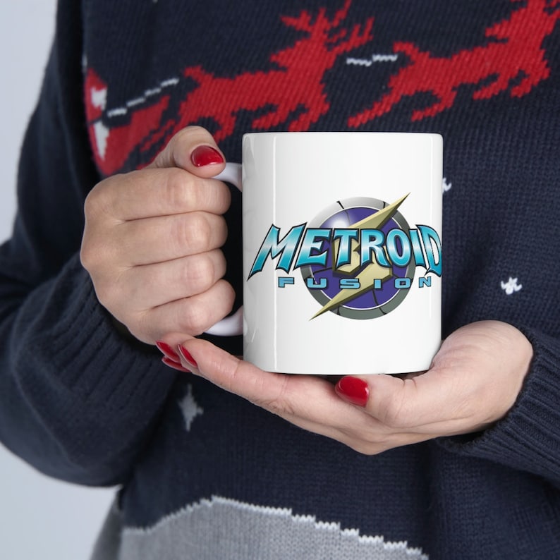 Metroid Fusion Mug Metroid Fusion Gift Video Game Mug - Etsy