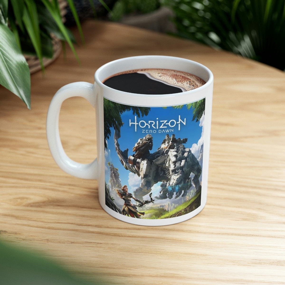 Horizon Zero Dawn Mug Horizon Zero Dawn Gift Video Game Mug Gaming Gift ...