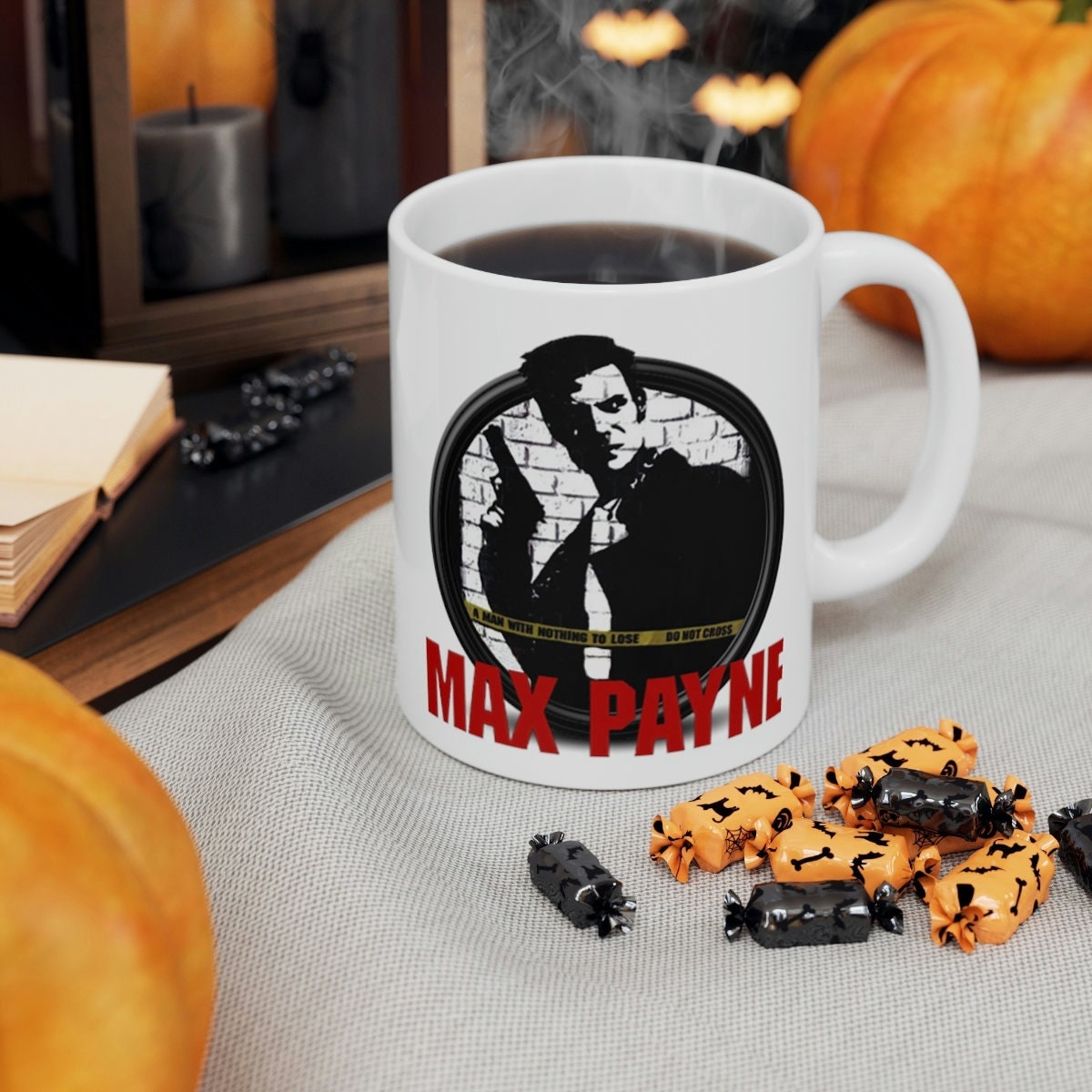 Max Payne Mug | Max Payne Gift | Video Game Mug | Gaming Gift | Gaming ...