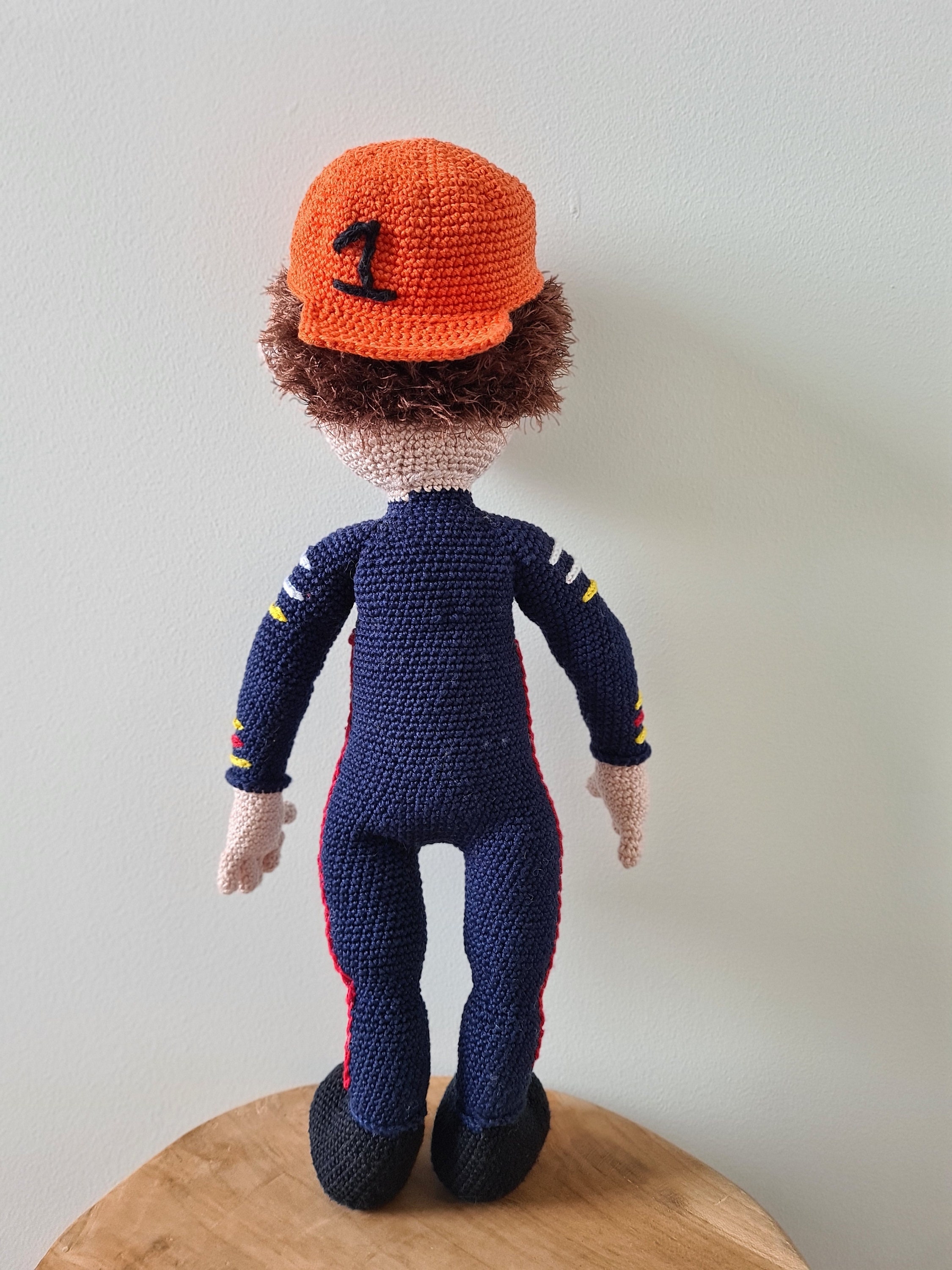 Max Verstappen Crochet Pattern - Etsy