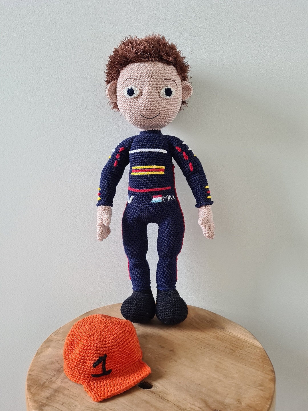 Max Verstappen Crochet Pattern - Etsy