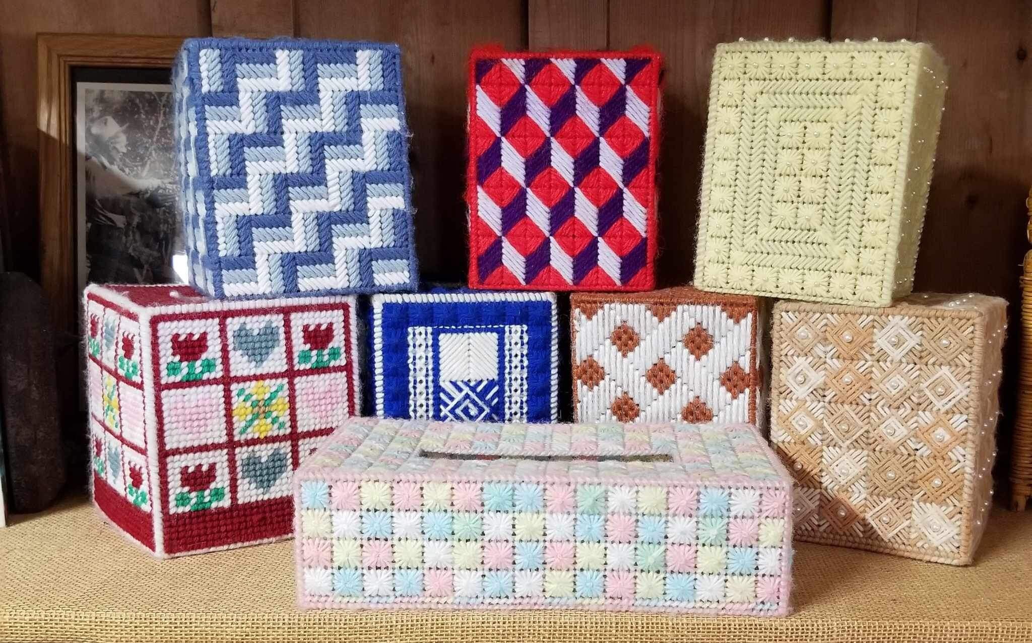 Vintage Tissue Box Cover - Etsy